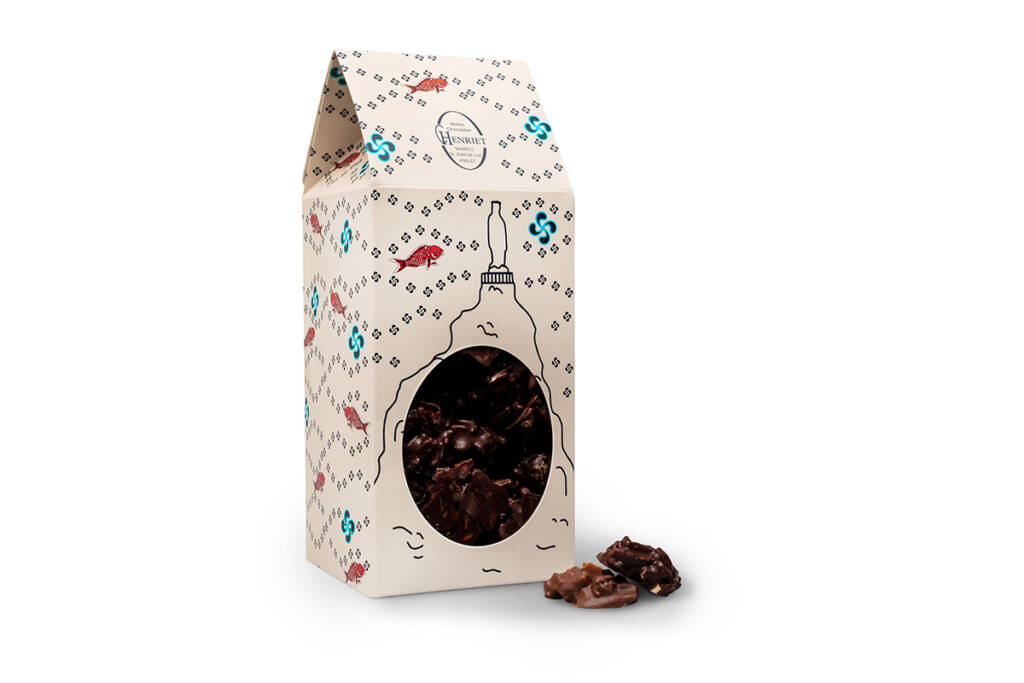 Rochers de Biarritz 600 g - Chocolaterie Henriet